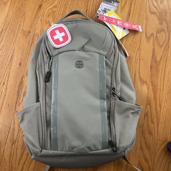 SwissGear | Accessories | Swissgear Laptop Backpack Olive Green | Poshmark